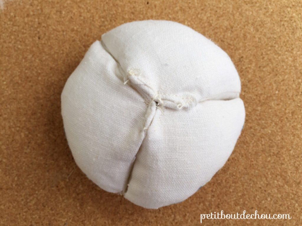 DIY How to make a Montessori ball - Petit Bout de Chou